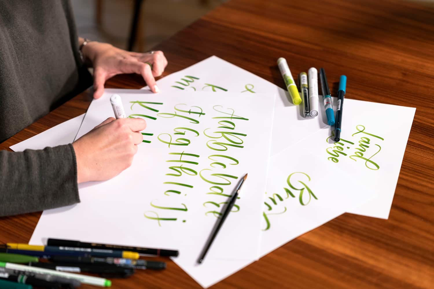 Handlettering mit Brushpen - Landliebe