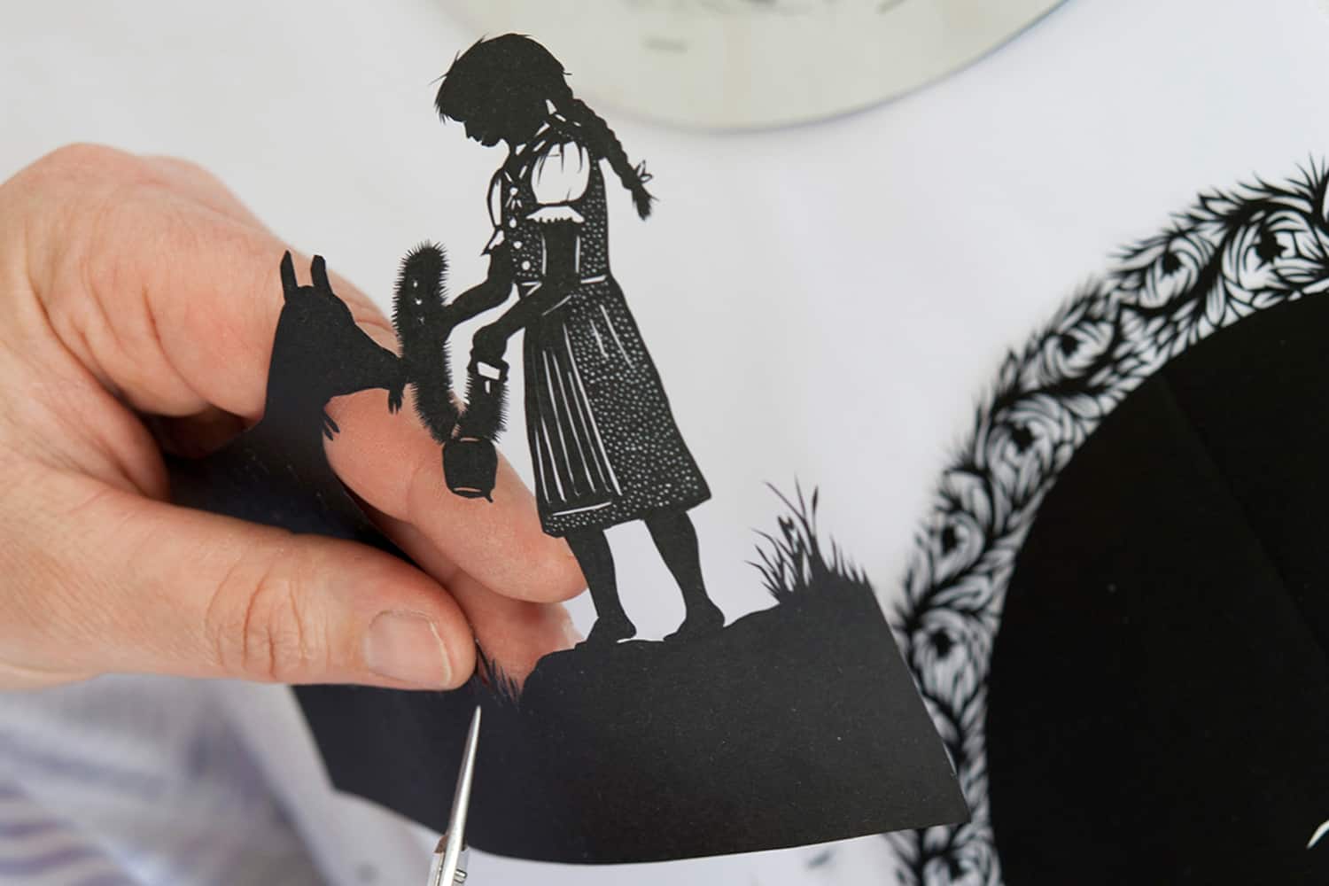 Scherenschnitt - Landliebe